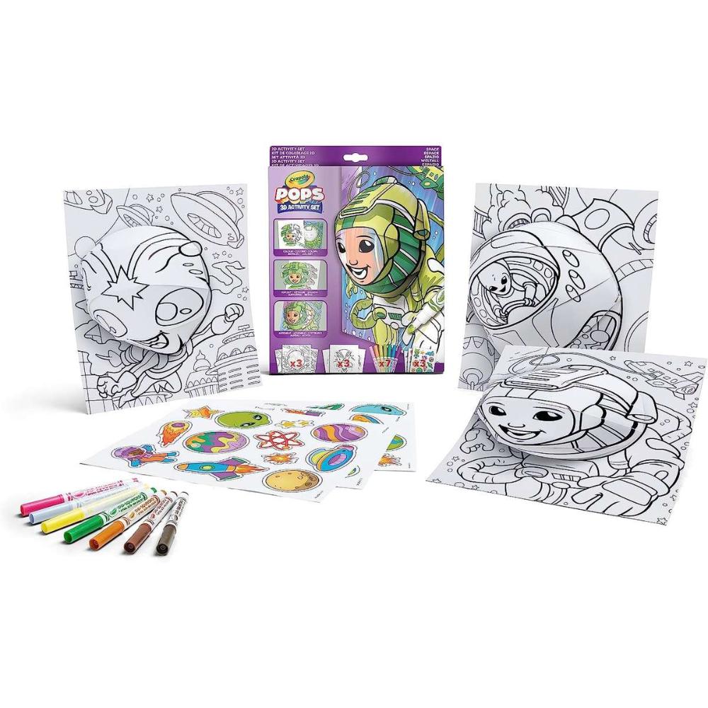 Crayola Set attività Pops Spazio 042806 - niclick Crayola Set attività Pops Spazio 042806 - niclick